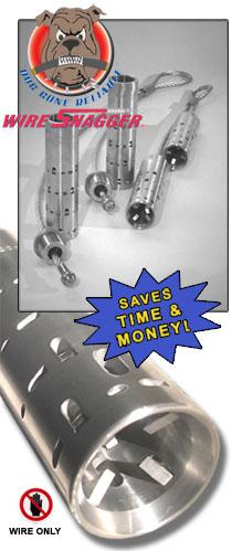 RectorSeal wire Snaggers are the most reliable tools for heavy wire pulls.